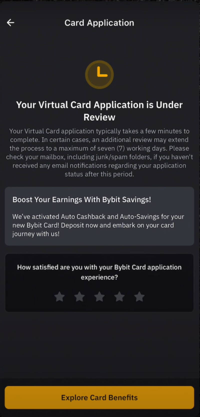 手把手教你开通Bybit虚拟信用卡并入金验证Wise - 程序员手册